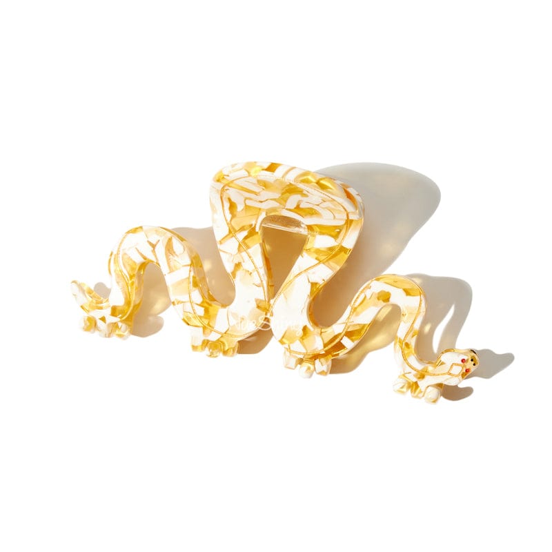 Large Rare Colour Ball Python Hair Claw Clips丨NueShiny